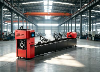 China Metal Tube Laser Cutting Machine With Movable Front Chuck For Reduced Scrap for sale