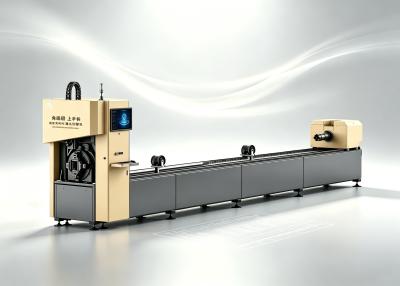 China Q12 Automatic Loading Metal Tube Laser Cutting Machine With CNC Control For Furniture Manufacturing Industry for sale