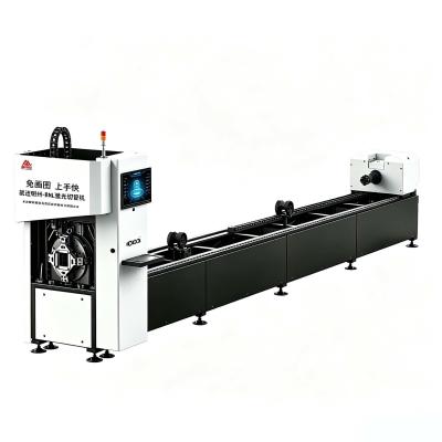 China Q12 CNC Metal Tube Laser Cutting Machine with Stable Structure & Easy Operation for sale
