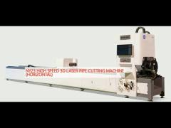 NY23 HIGH SPEED 3D LASER PIPE CUTTING MACHINE (HORIZONTAL)