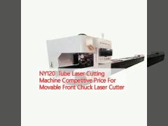 1.5-1.6kw Aluminum Tube Cutting Machine CNC Tube Laser Cutting Machine
