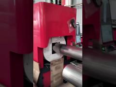 Máquina de corte horizontal de tubos de alumínio para cortador laser de chuque frontal móvel