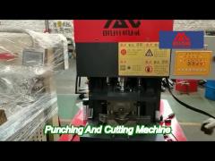 stainless steel copper pvc punching and cutting machine angle iron