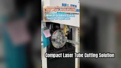 Efficient Metal Tube Processing with Mingzhou Laser Manual Loading Rack