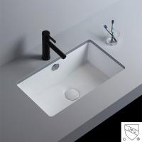 China Classic Rectangular Ada Bathroom Sink With Beveled Edges And Clean Geometry for sale