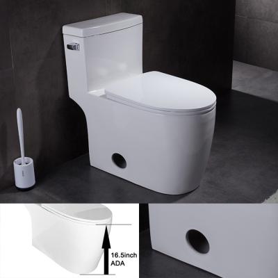 China Ada American Standard Floor Mounted-KAART 800G van het Toilet de Ééndelige Watercloset Te koop