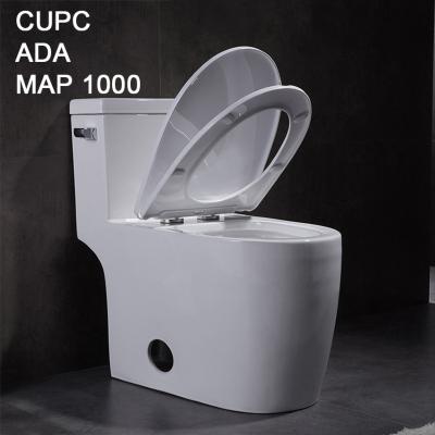 China Ada American Standard Floor Mounted-KAART 800G van het Toilet de Ééndelige Watercloset Te koop