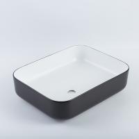 China High-Gloss Finish Rectangular Wash Basin Price Durability Custom Vessel Sinks for sale