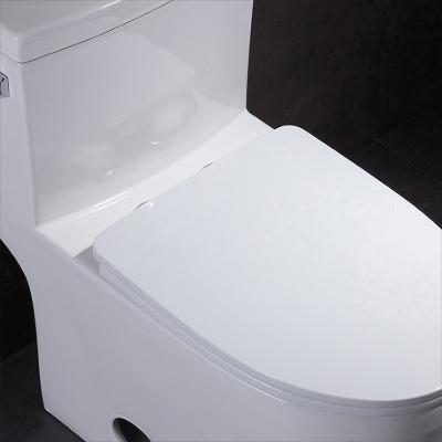 Cina Porcellana di un pezzo a 21 pollici del cassettone di Ada Comfort Height Toilet 1,6 Gpf alta in vendita