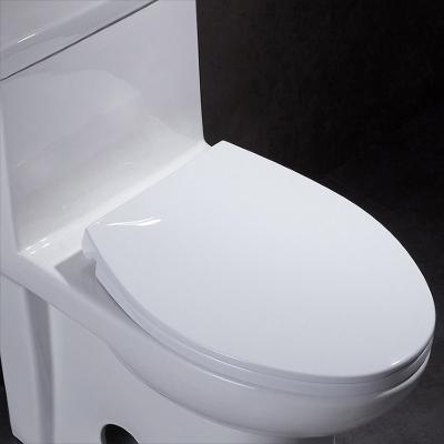 Cina Bianco standard americano della toilette di altezza di ADA One Piece Elongated Comfort in vendita