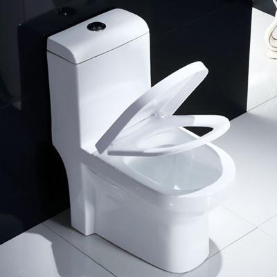 Cina A 19 pollici - toilette fissa di un pezzo prolungata alta a 15 pollici in vendita
