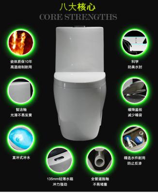 Cina Nessun'altezza standard del cassettone del gabinetto di vortice del sifone della toilette degli impedimenti CUPC in vendita