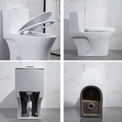 Cina l'altezza fiancheggiata di un pezzo rotonda della comodità della toilette ha prolungato 28