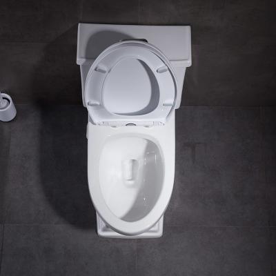 Cina Handicap Ada Elongated Toilet standard americana una conservazione dell'acqua di 1 pezzo in vendita