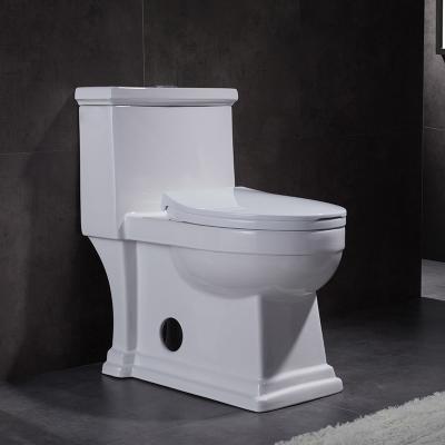 Cina Handicap Ada Elongated Toilet standard americana una conservazione dell'acqua di 1 pezzo in vendita