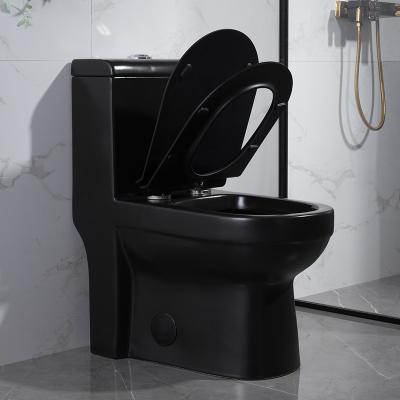 Cina Toilette rotonda fiancheggiata hotel di un pezzo ceramico del cassettone della toilette di Sanitaryware in vendita