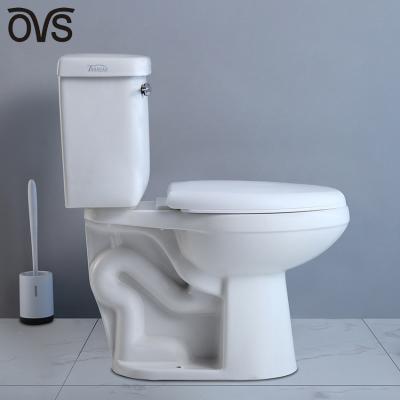 China 2 Piece Commode Right Height Toilet American Standard For Public Washdown for sale