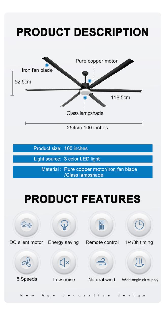 large ceiling fan