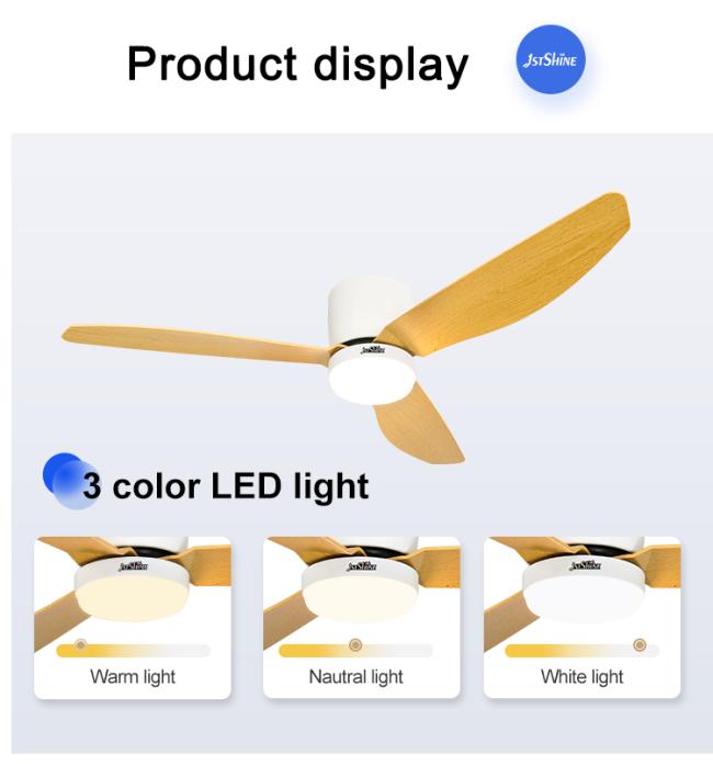 flush mount ceiling fan