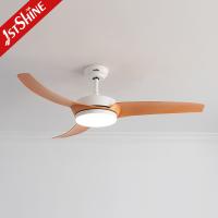 China Decorative Dimmable LED Ceiling Fan With Remote Control Energy Saving for sale