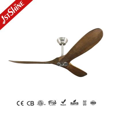 Cina RoHS OEM Ventilatori per soffitti in legno per magazzini commerciali per estate e inverno in vendita