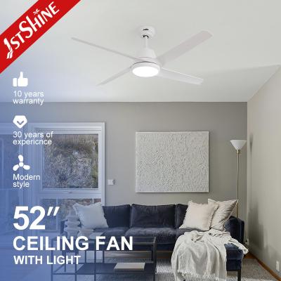 China 52 Inches LED Ceiling Fan With Light And Smart App Control For Cooling And Lighting for sale