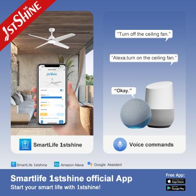 China Energy-Saving Dimmable LED Ceiling Fan with Remote Control for Cooling and Lighting for sale