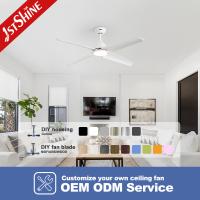 China Energy-Saving Dimmable LED Ceiling Fan with Remote Control for Cooling and Lighting for sale