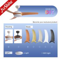China Decorative Dimmable LED Ceiling Fan With Remote Control Energy Saving for sale