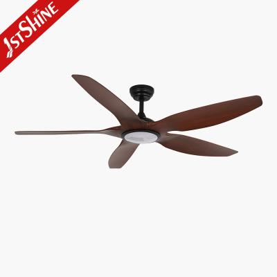 Cina soggiorno Fancy 52 Inch LED soffitto ventilatore ABS lame corpo LED Lampada Air Cooler in vendita