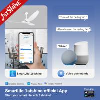 China Home Remote Timer Plastic Ceiling Fan Without Light Energy Saving for sale