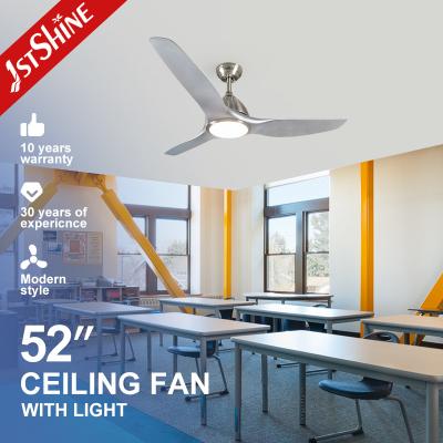 OEM 52 인치 220v 디머블은 플라스틱 천정 선풍기 커스텀 로고를 이끌었습니다