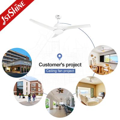 China 230V 50HZ Remote Control Ceiling Fan With Led Color Changing Light for sale