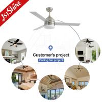 China Adjustable Light Quiet Motor LED Ceiling Fan With 3 MDF Blade for sale