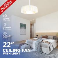 China Retractable Bladeless LED Ceiling Fan 3 Color Remote Control for sale