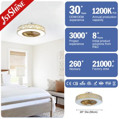 Cina Mini ventilatore da soffitto da 20 pollici, motore ad aria variabile, controllo di tre velocità per camera da letto in vendita