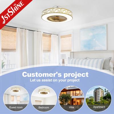 Cina Mini ventilatore da soffitto da 20 pollici, motore ad aria variabile, controllo di tre velocità per camera da letto in vendita