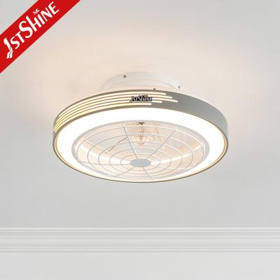 China 20 Inches Low Profile Ceiling Fan Flush Mount Ceiling Fan With Light Remote Control for sale