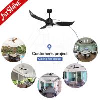 China Weather Resistant 52 Inch Remote Control Ceiling Fan 360 Degree for sale