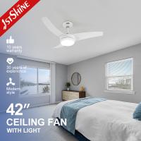 China 6 Speed Remote Control Small LED Ceiling Fan , Modern Ceiling Fan For Bedroom for sale