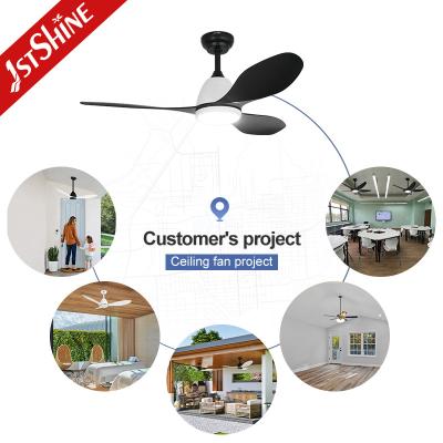 China DC Motor Ceiling Fan Light Modern Smart Remote Control Energy Saving for sale