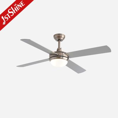 中国 ホテル用 4 MdfブレードACモーター付きの便利な現代的な天井扇風機ライト 販売のため