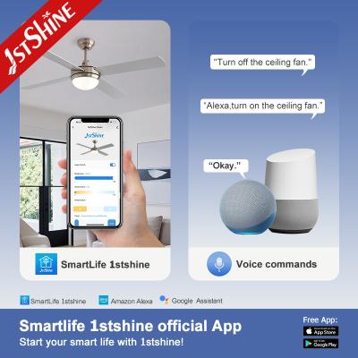 中国 ホテル用 4 MdfブレードACモーター付きの便利な現代的な天井扇風機ライト 販売のため