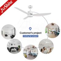 China DC Ceiling Fan With Remote Control Plastic Blades High-Speed for sale