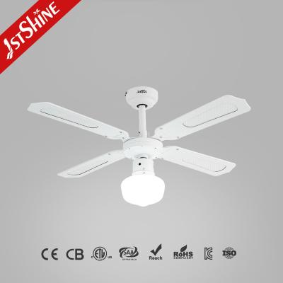 Cina CCC ROHS Ventilatore di soffitto a lame metalliche bianche 40 pollici Classic 6 velocità in vendita