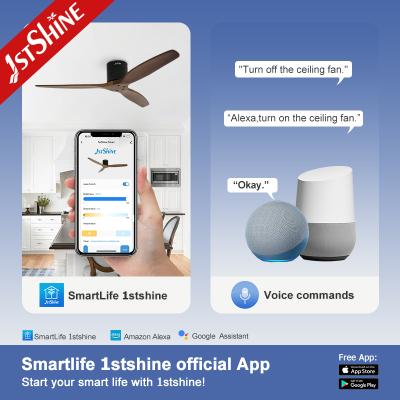 China DC Motor Ceiling Fan With Remote Control Energy Saving For Low Ceiling for sale