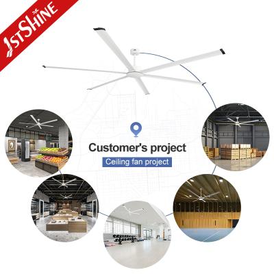 중국 70"/80"/100" LED 조명 옵션과 함께 큰 산업 천장 팬 판매용