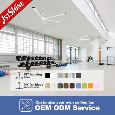 중국 70"/80"/100" LED 조명 옵션과 함께 큰 산업 천장 팬 판매용