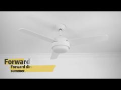 50 duim 3 MDF de Geleide Plafondventilator van Blad35w 5 Snelheden Afstandsbediening met Licht