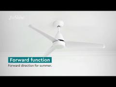 Modern Ceiling Fan 52 Inch Ceiling Fan with Light and Remote Control